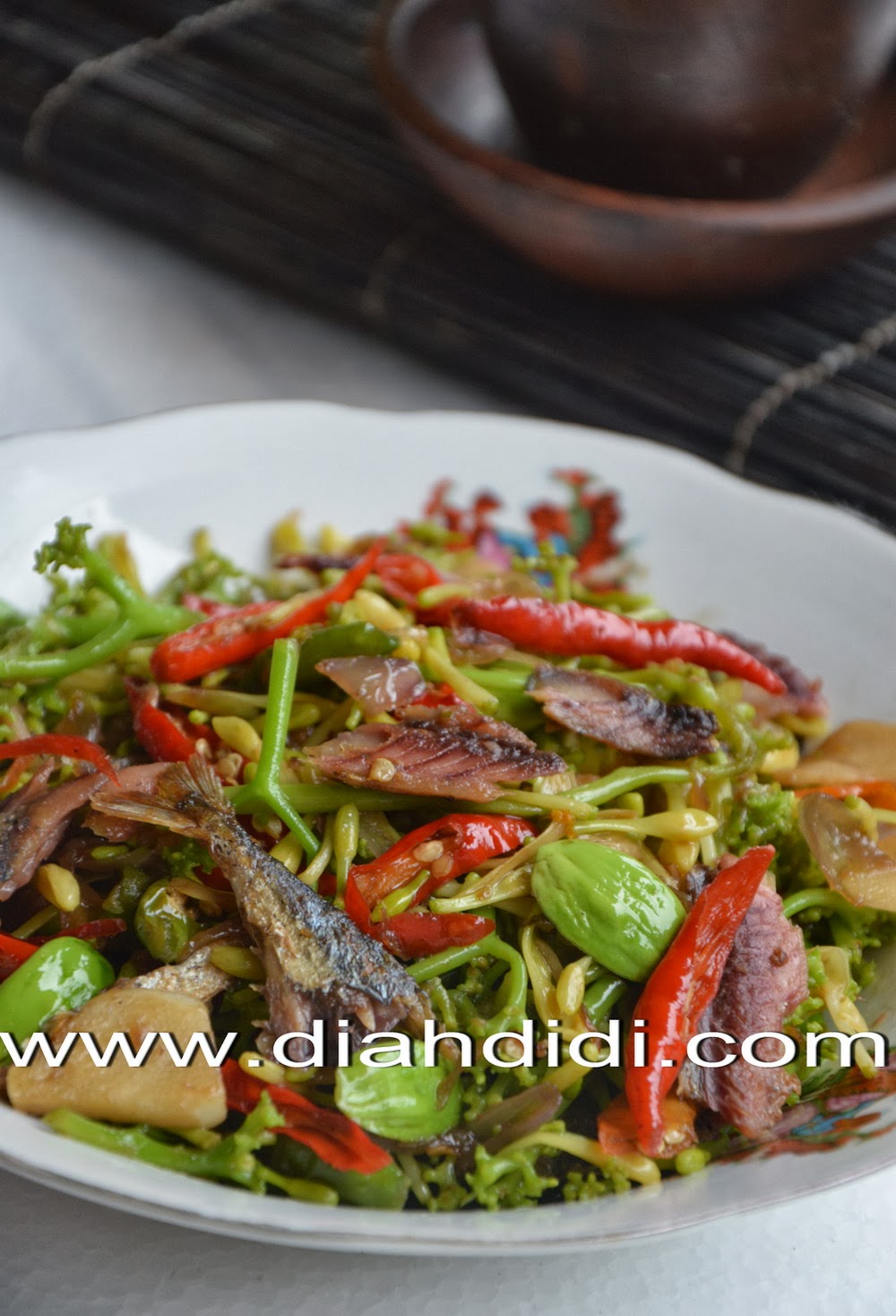 Diah Didi's Kitchen: Oseng Bunga Pepaya