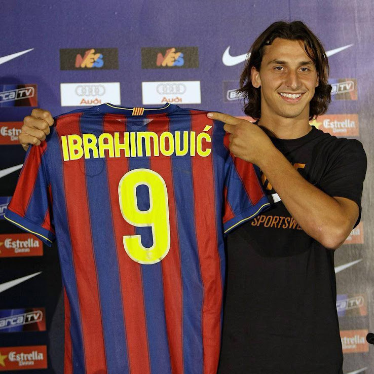 Debut Today? All 23 Zlatan Ibrahimović Home Kits Of His Career - Footy ...