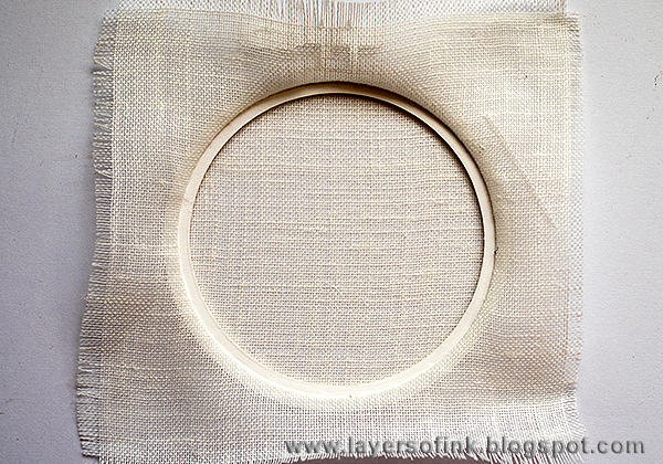 Layers of ink: Embroidery Hoop Tutorial