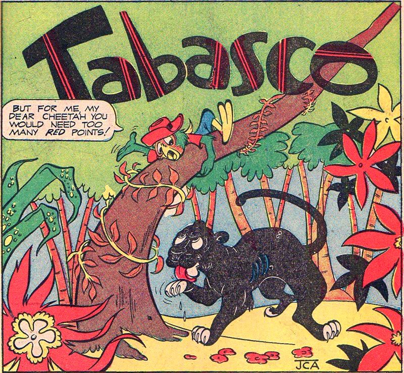 The 1940s Funny Animalphabet: 1940s Funny Animalphabet - T