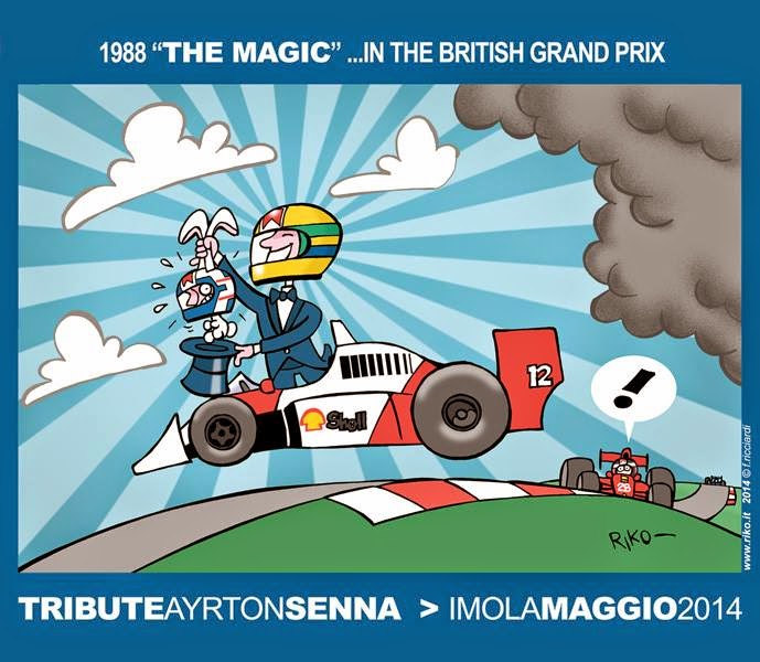 Continental Circus: Formula 1 em Cartoons - GP Grã-Bretanha 1988 (Riko)