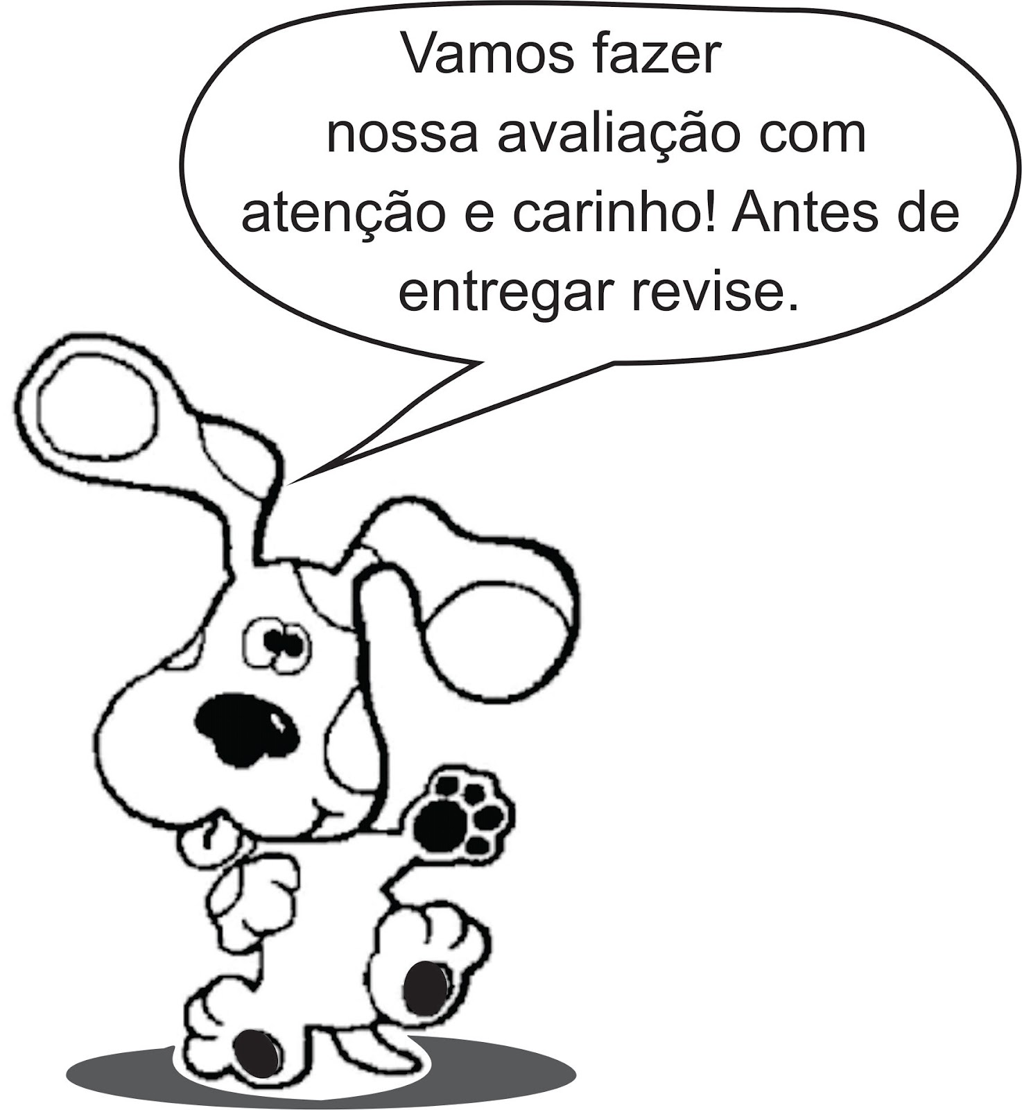 Boa Prova Para Colorir - RETOEDU