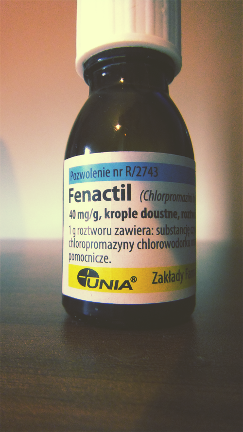 Neuroleptyki i inne leki psychotropowe: Fenactil krople