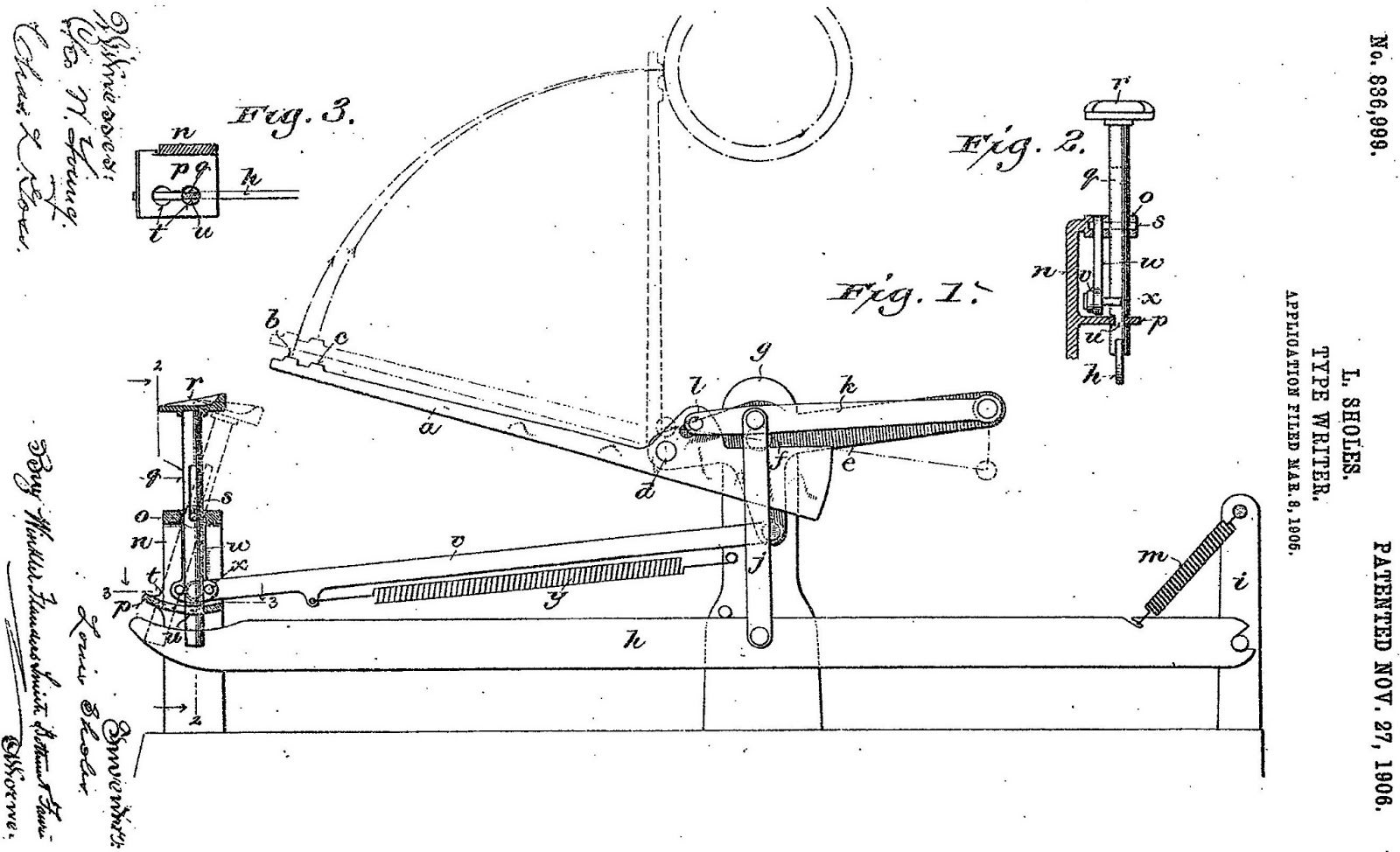 oz.Typewriter: Whatever Happened To The 'New' Sholes Typewriter?