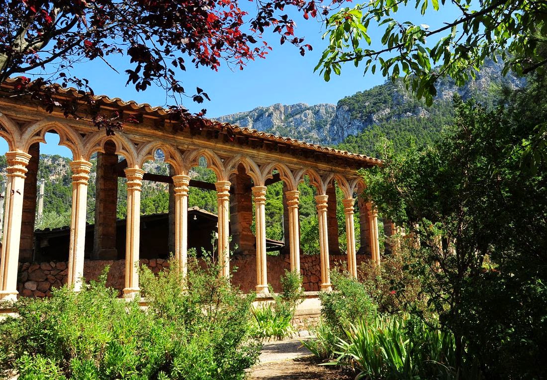Religious Tourism: Miramar Monastery. Mallorca. Spain.