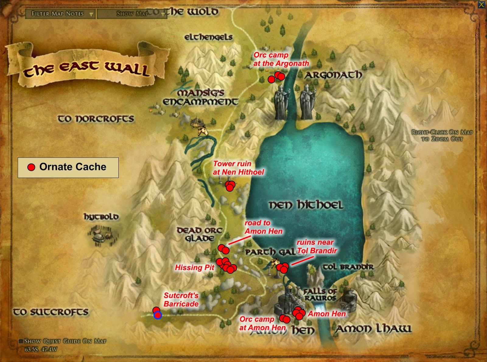 Wonderful Places in LOTRO's Middle Earth: Scholar artifacts in Rohan