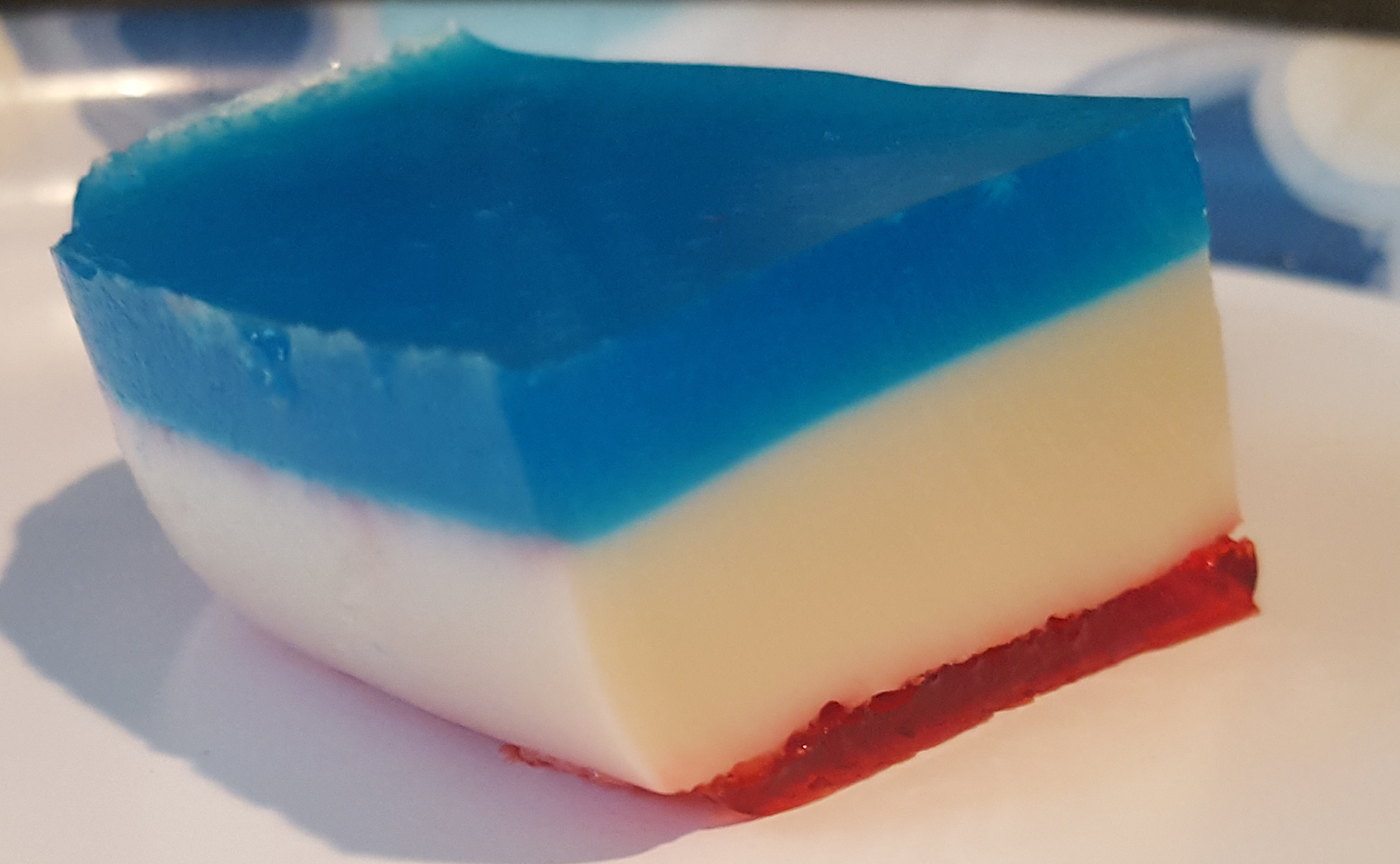 Red, White and Blue Jello!
