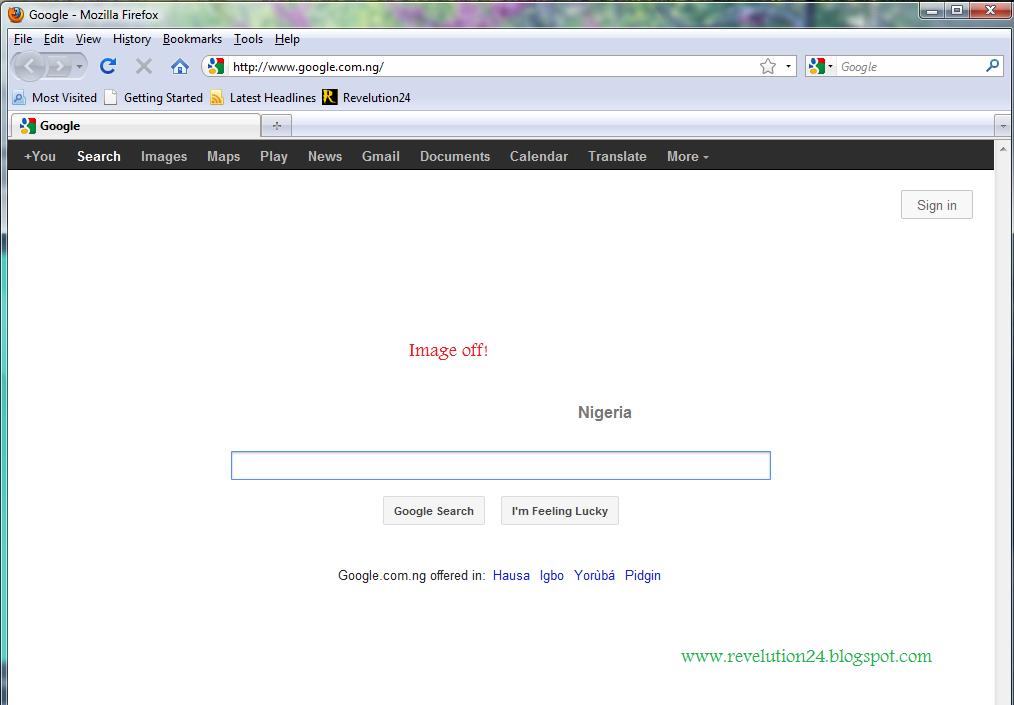 Disable image on Mozilla firefox browser - Revelution24