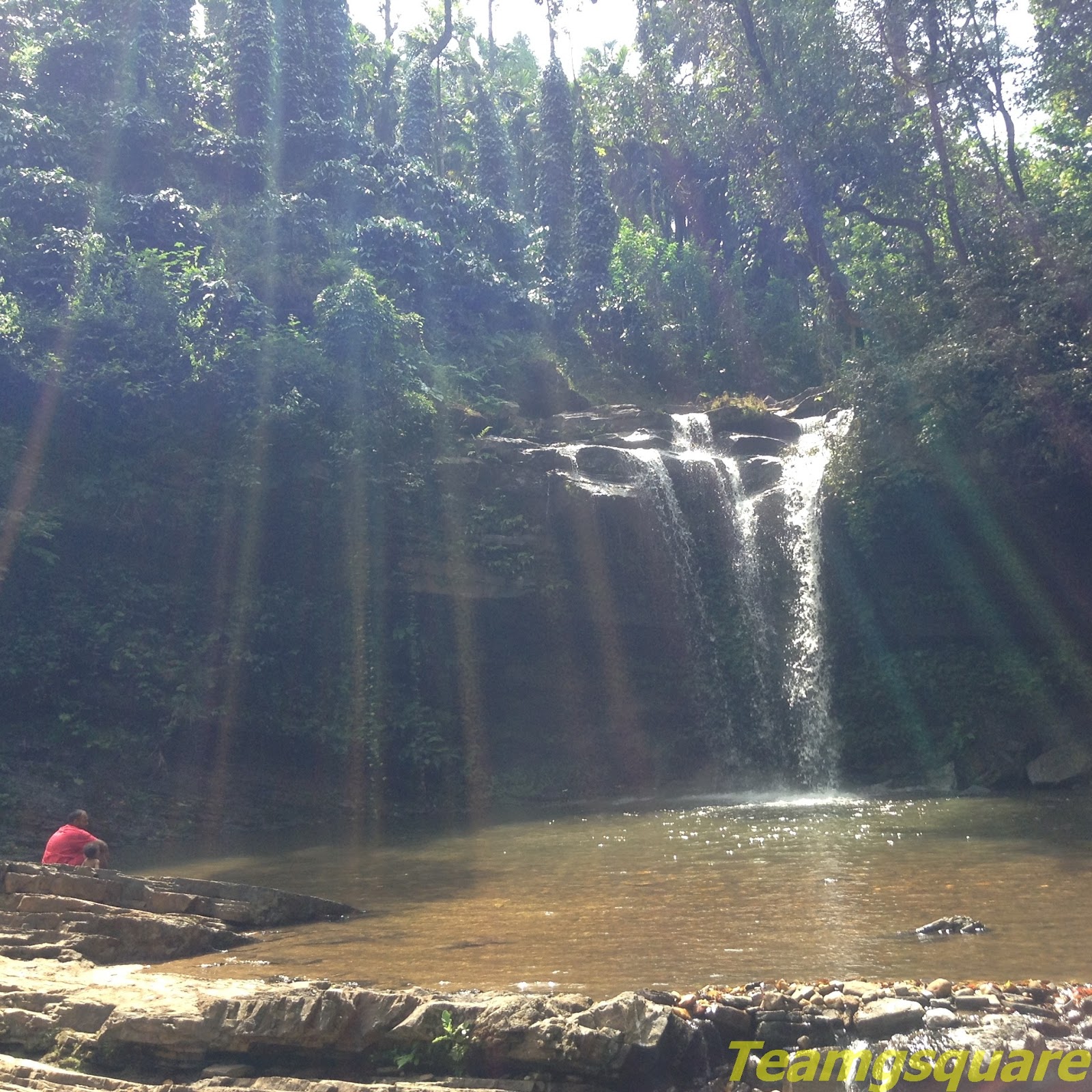 Team G Square: Sooramane Abbi Waterfalls, Chikmagalur