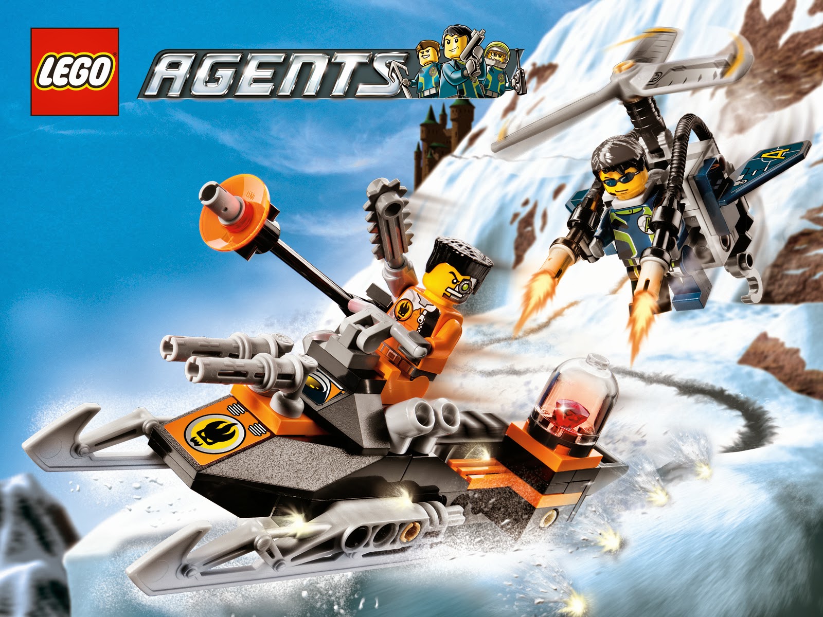 The Lego King: Lego Agents missions 1, 2, and 3!