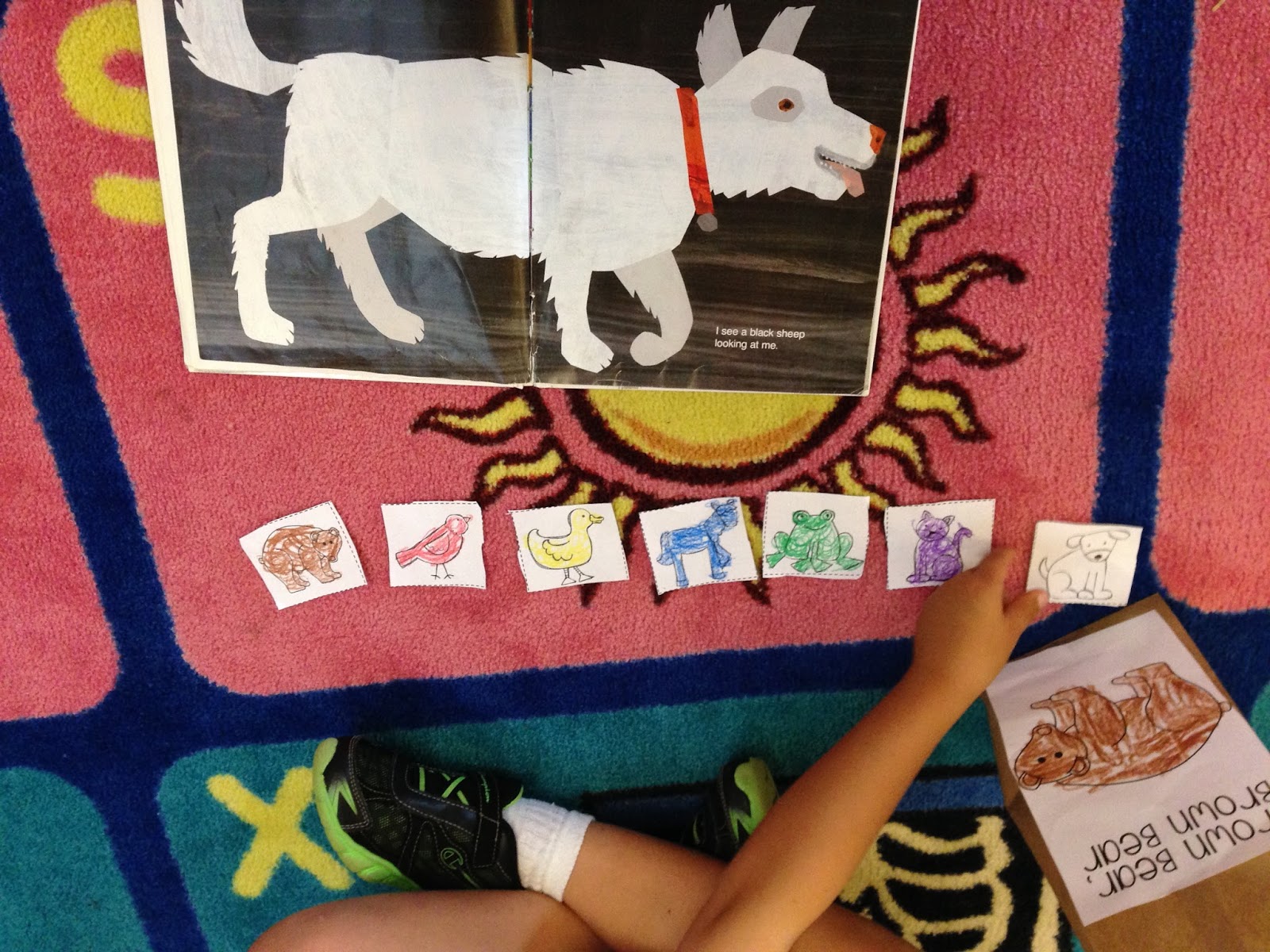 Brown Bear, Brown Bear and a Freebie | Time 4 Kindergarten