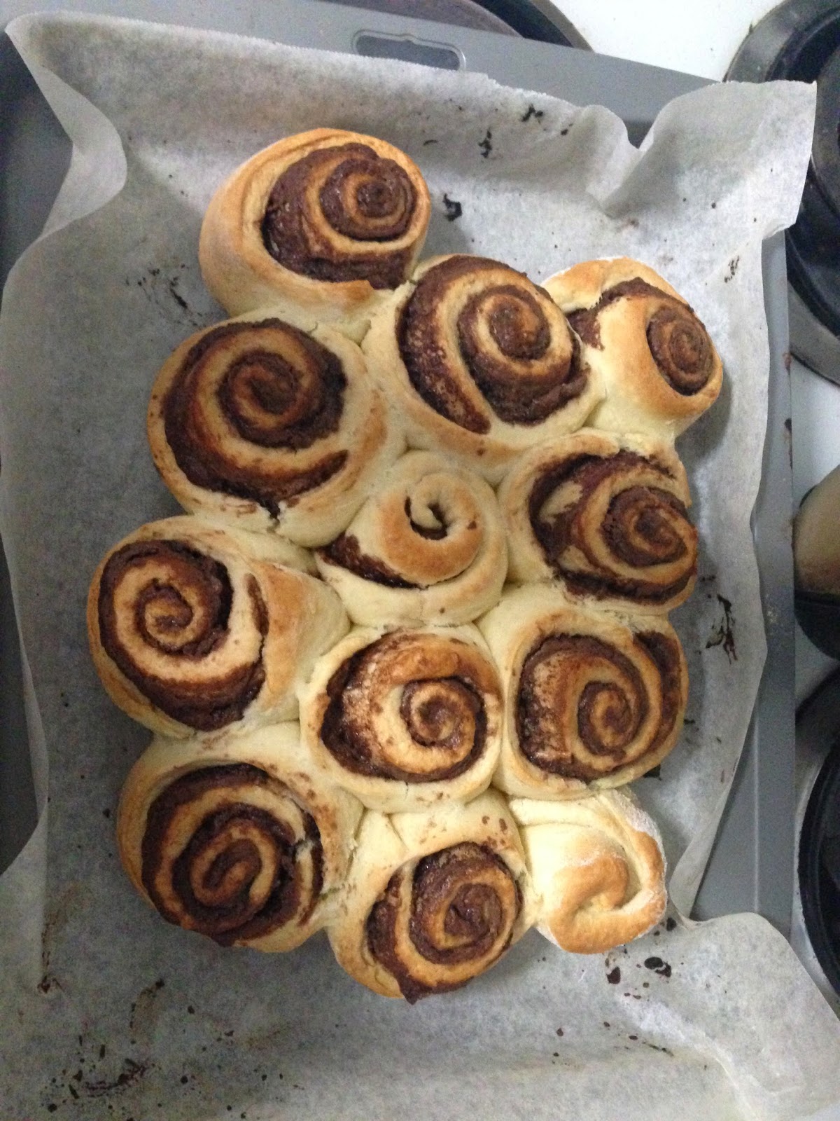 Musings of a Muddled Mum: Nutella Scrolls