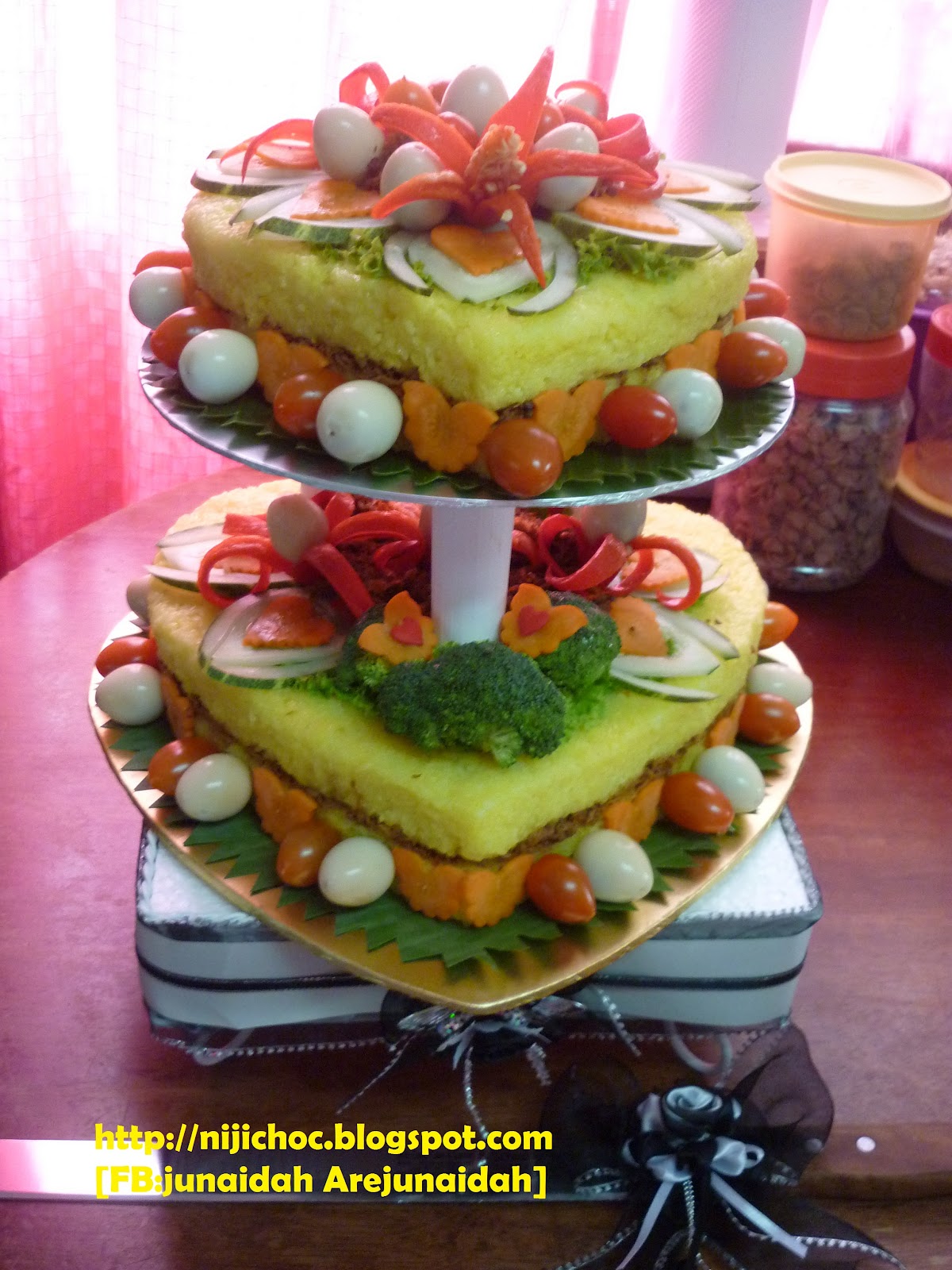 Niji Choc: ::: Alhamdulillah...kek pulut kuning (^_^) :::