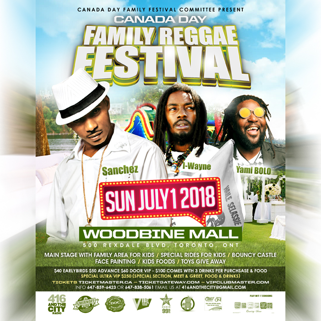 C.A. Confidential: Canada Day Family Reggae Festival featuring Sanchez ...