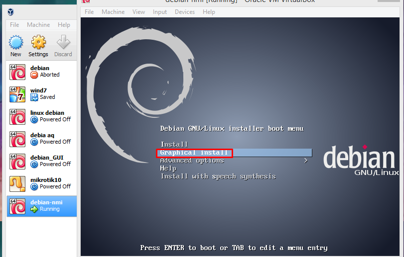 Tutorial menginstall Linux debian versi GUI - Catatan TKJ