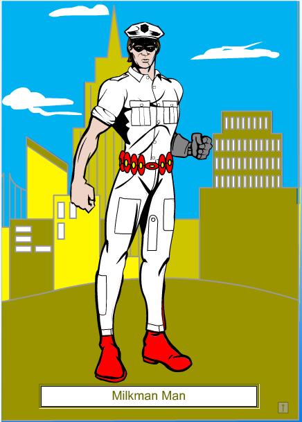 Ben's Blog-O-Rama: Meet Ricky Rabbits Favorite Superhero