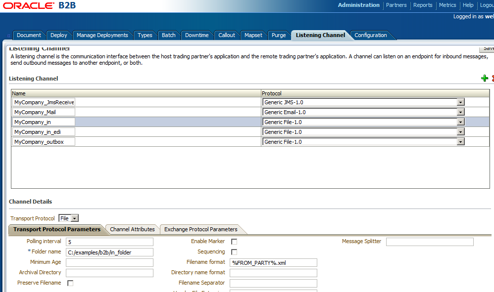 Java Oracle Soa Blog Handling Custom Xml Documents In Oracle B2b