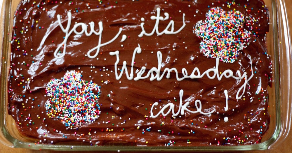 ben and birdy: Yay, It's Wednesday Cake! Cake