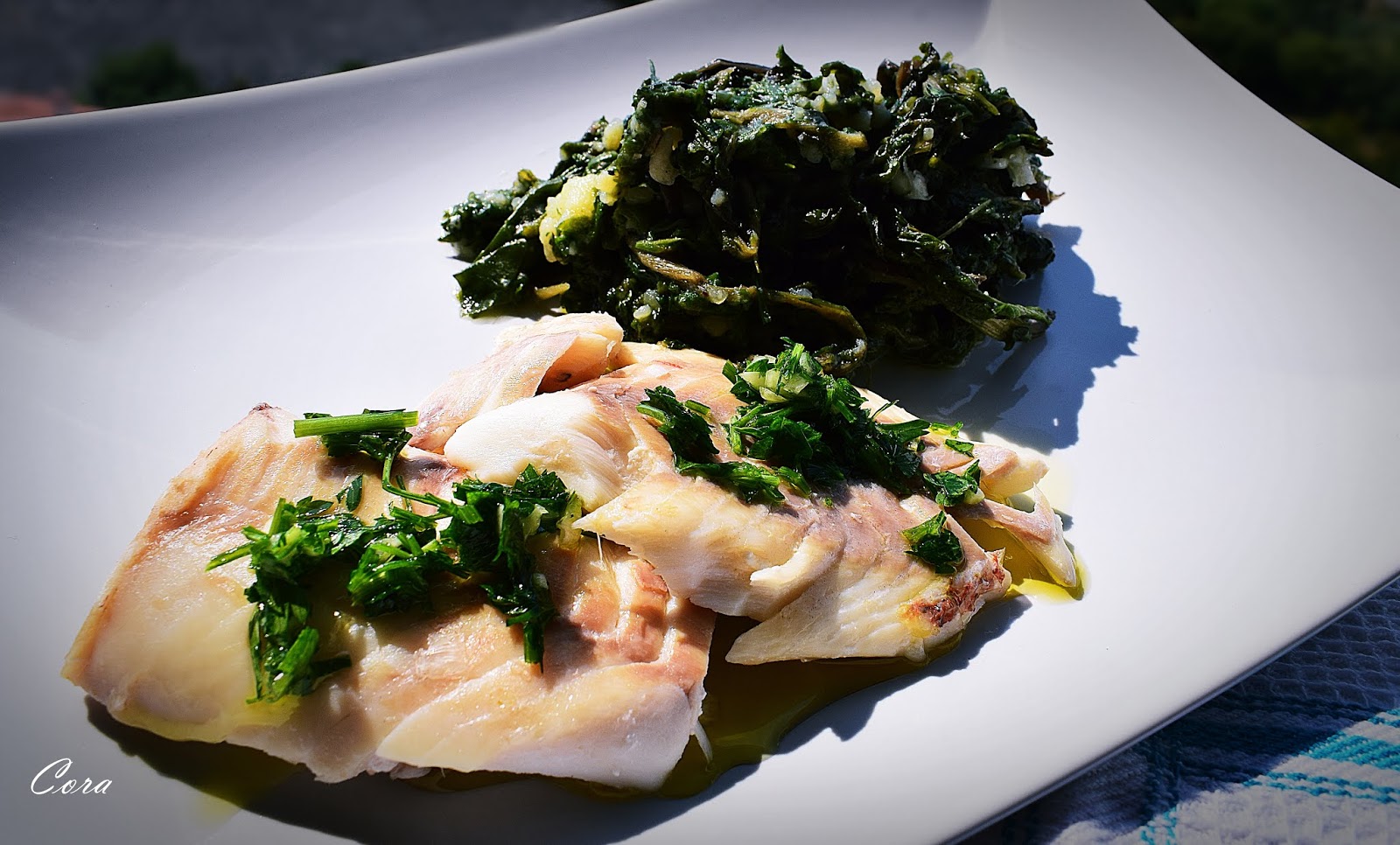 ღ Lešo riba i blitva s krumpirom