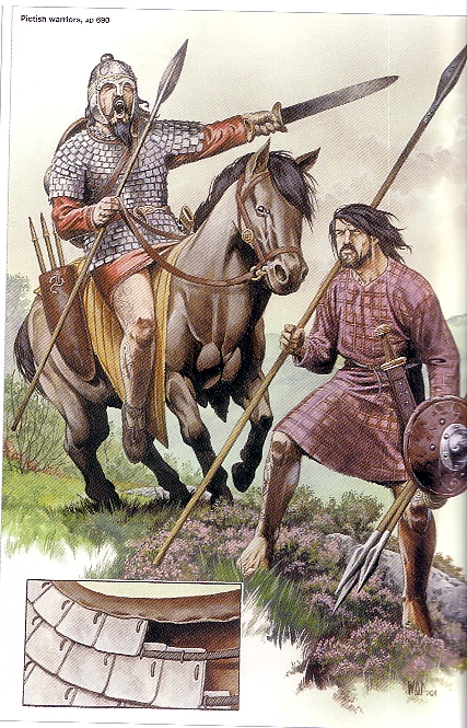 The Song of Somhairl, A Saga Wargame Blog: Picts, the original Blue Man ...