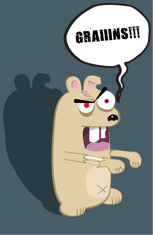 The Riding Librarian: Zombie Gerbil