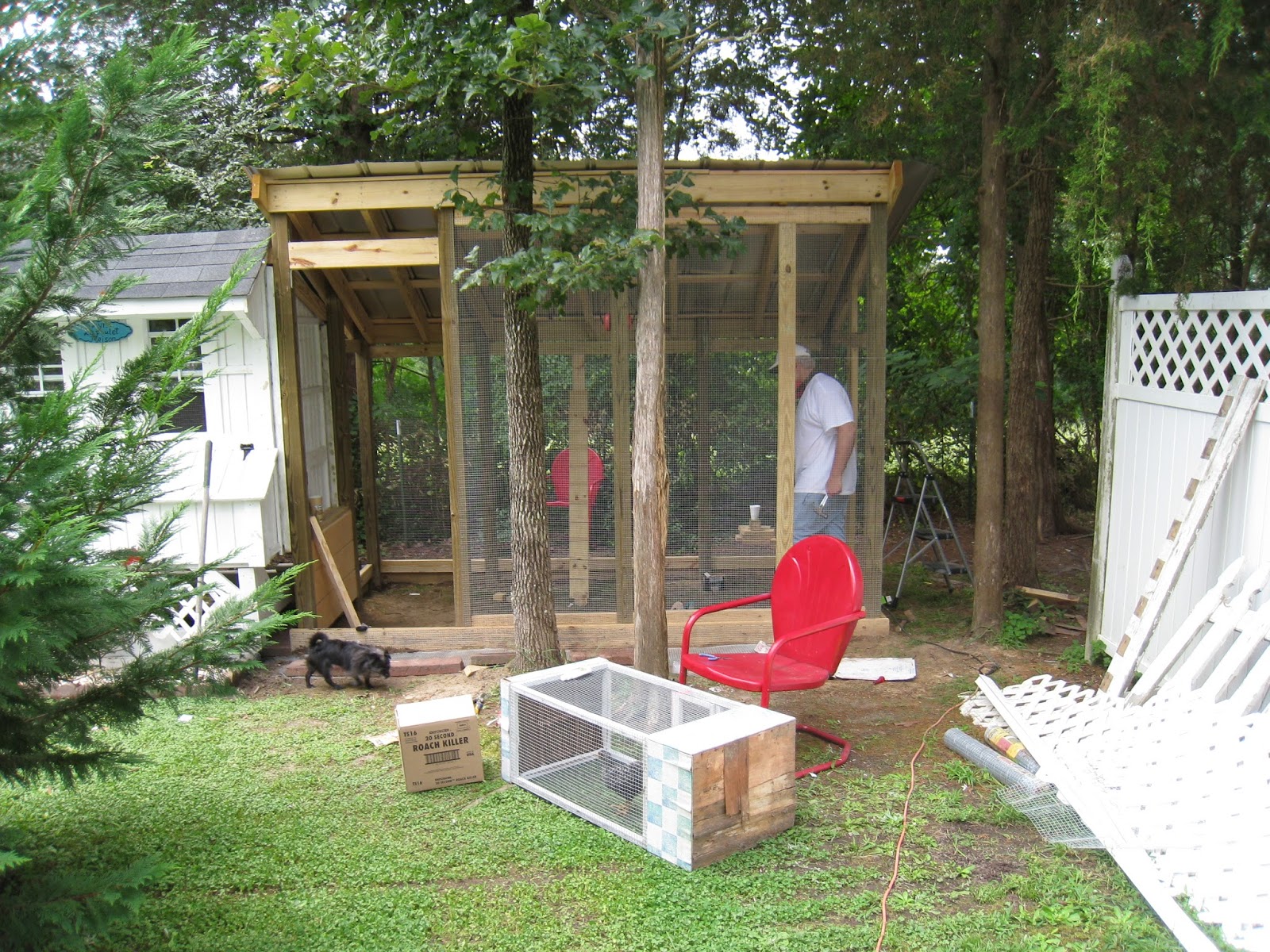 Repurposed For Life: The Taj Mahal Chicken Run