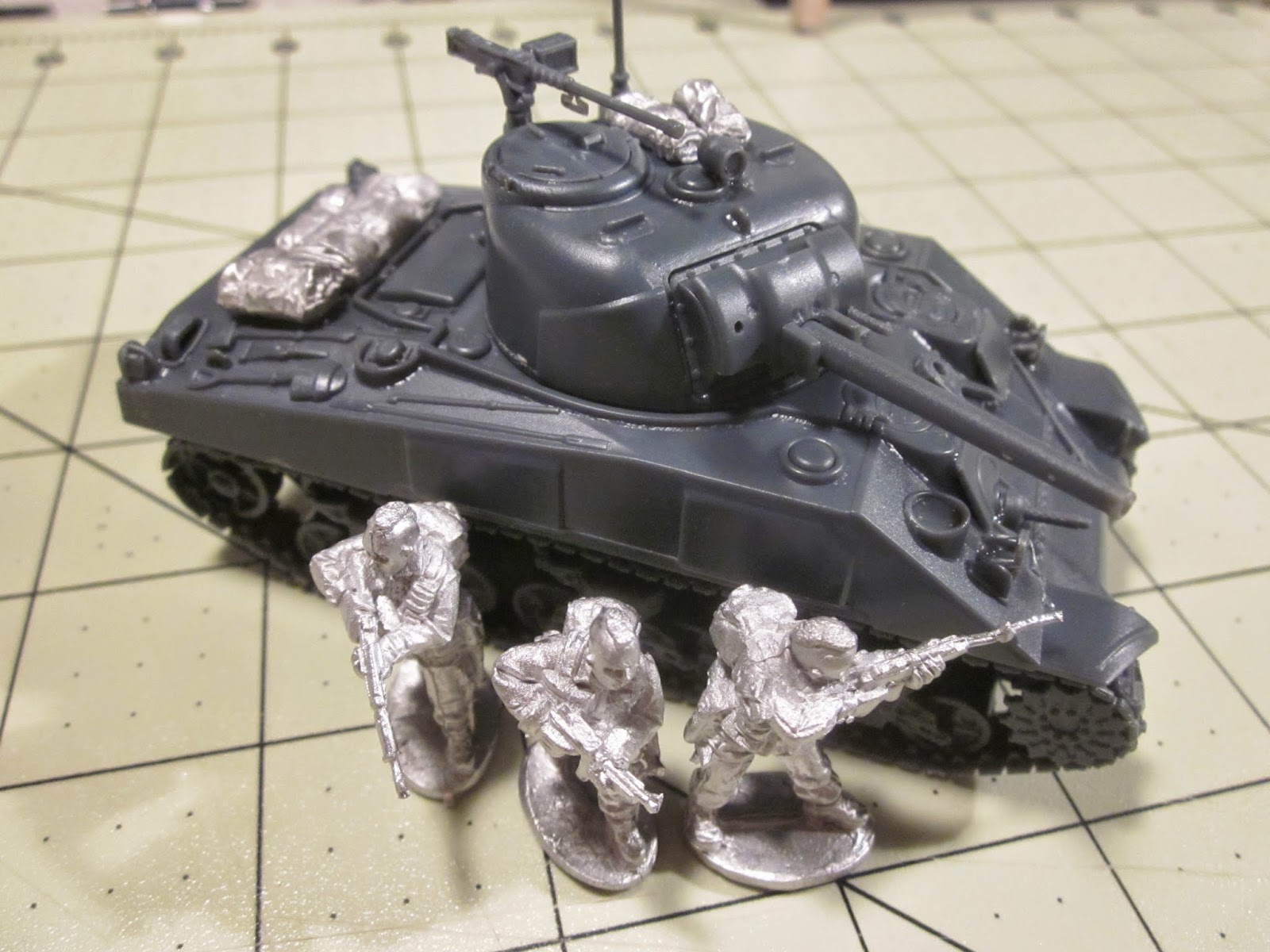 Battleground Hobbies: Warlord Games M4 Sherman Plastic Kit for Bolt ...