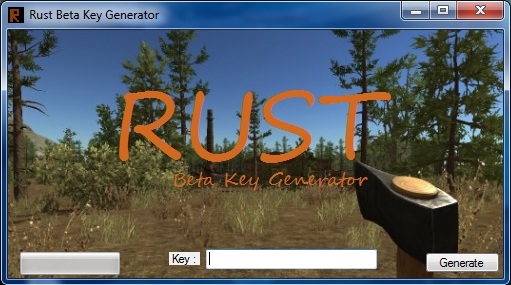 Rust Beta Key Generator
