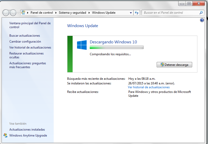 Pasos para Actualizar a windows 10 - Tecnologia Peru