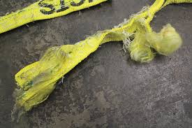 Mariners Repository: Lifting gear - Web Slings Inspection and Defects