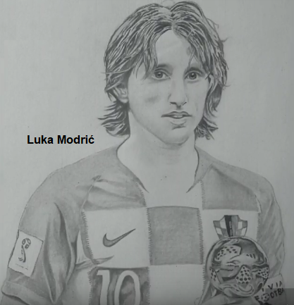 Blog de Geografia: Luka Modrić - Desenho para Imprimir e Colorir