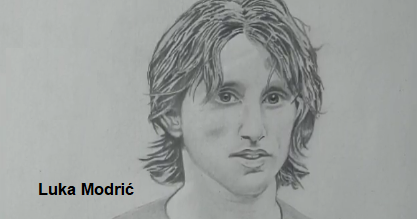 Blog de Geografia: Luka Modrić - Desenho para Imprimir e Colorir