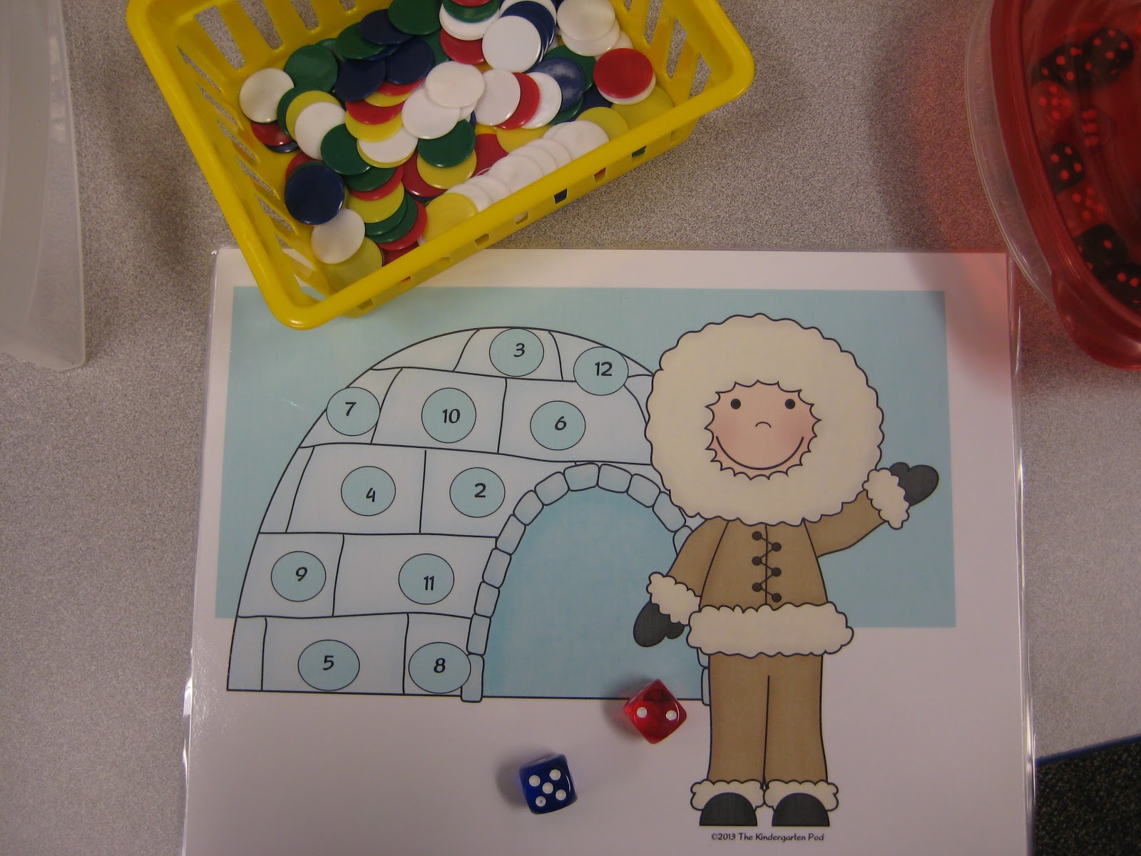 The Kindergarten Pod: 12 Days of Christmas Freebies....Day 10