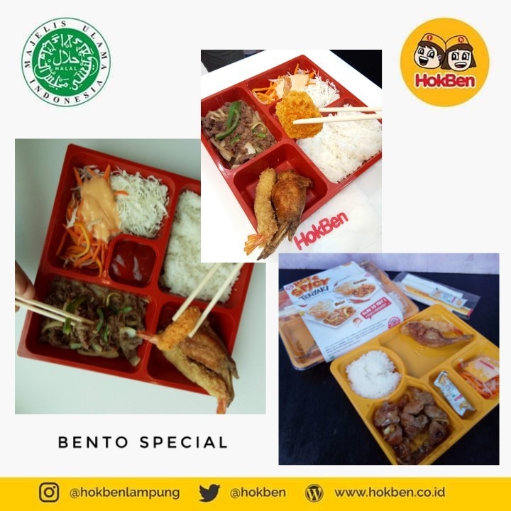 Cerita Seru Makan Enak dan Halal di HokBen Lampung - Naqiyyah Syam