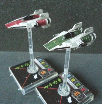 Hobby Before I Die!: X-Wing - Green Squadron A-Wing Re-Paint