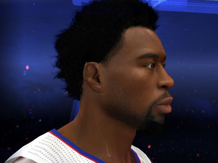 Deandre Jordan Cyberface "BEST" Realistic [FOR 2K14]