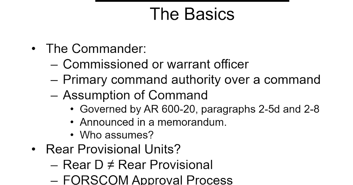 Basic Military Justice For Military Leaders (UCMJ): UCMJ