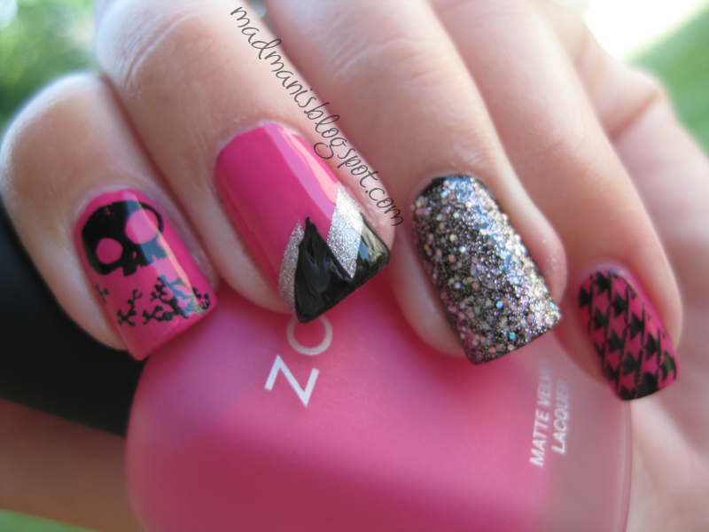 MaD Manis: Obnoxious Punktastic Nails