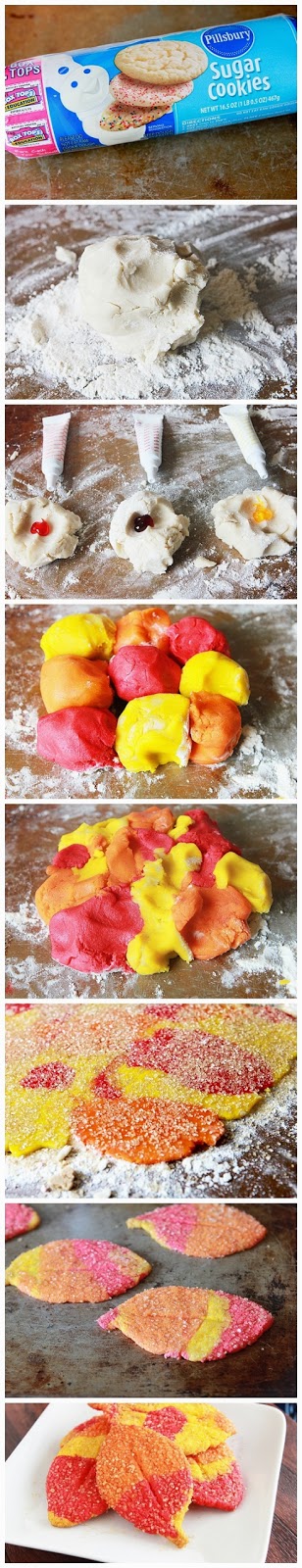 Fun In Pixs: Colorful Fall Cookies