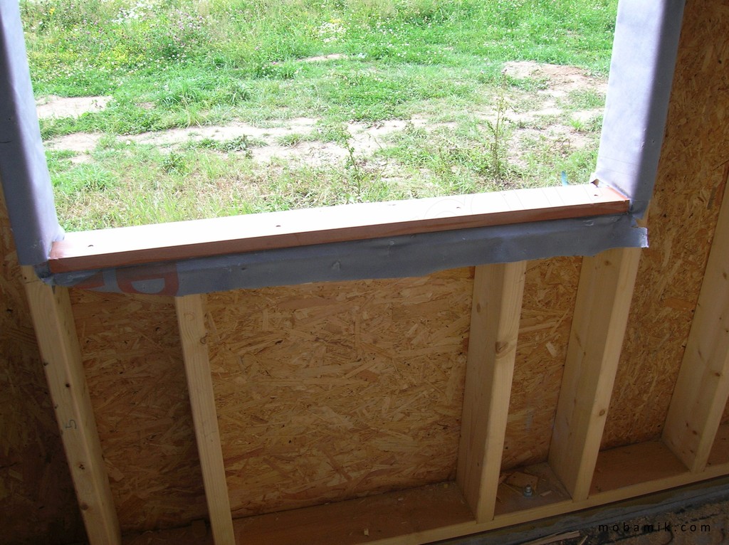 Pose des menuiseries extérieures