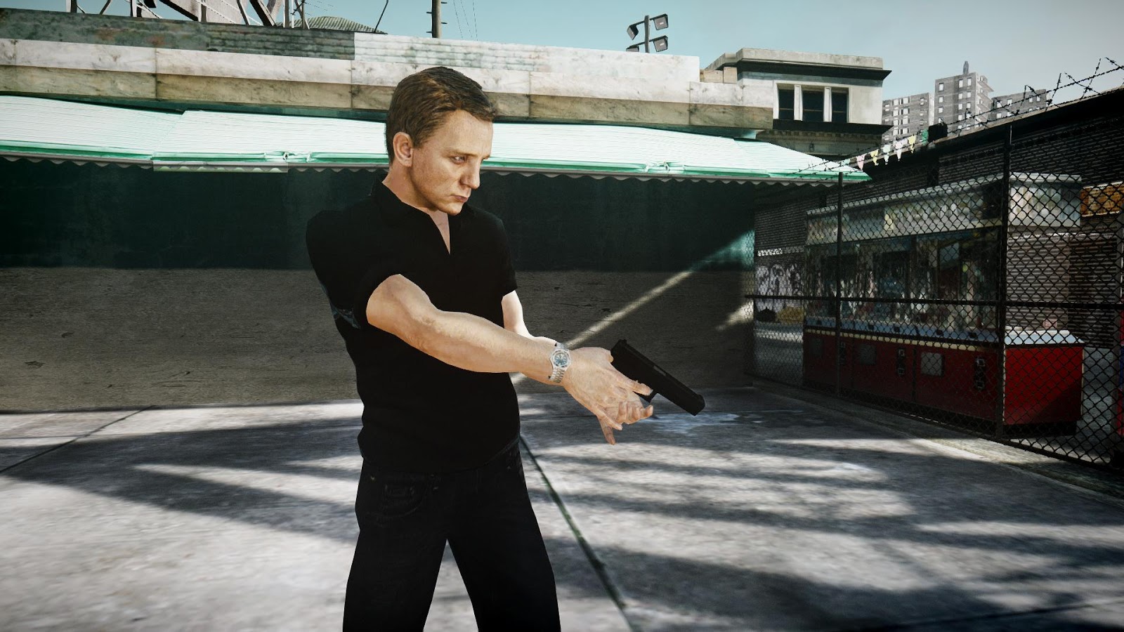 Infinite GTA 4 Mod: GTA 4 MOD :Handgun animation v 3