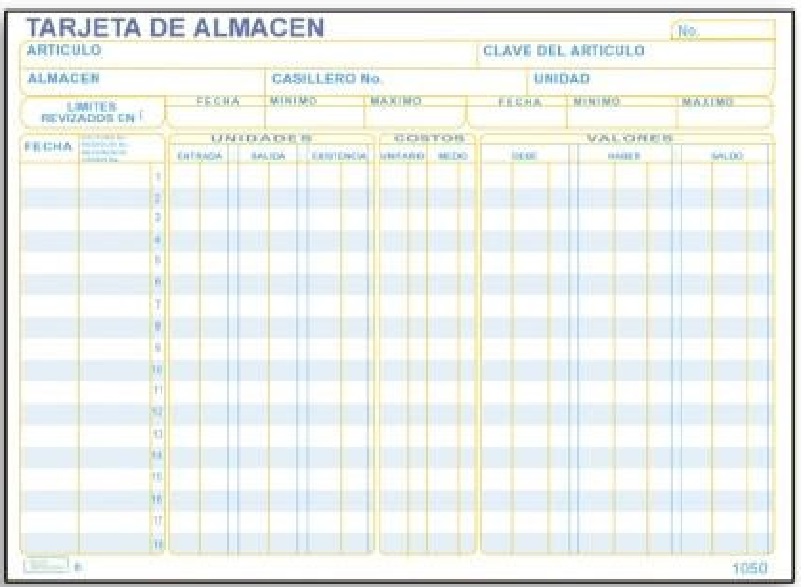 GESTIÓN DE ALMACÉN 2016: DOCUMENTOS DEL ALMACEN