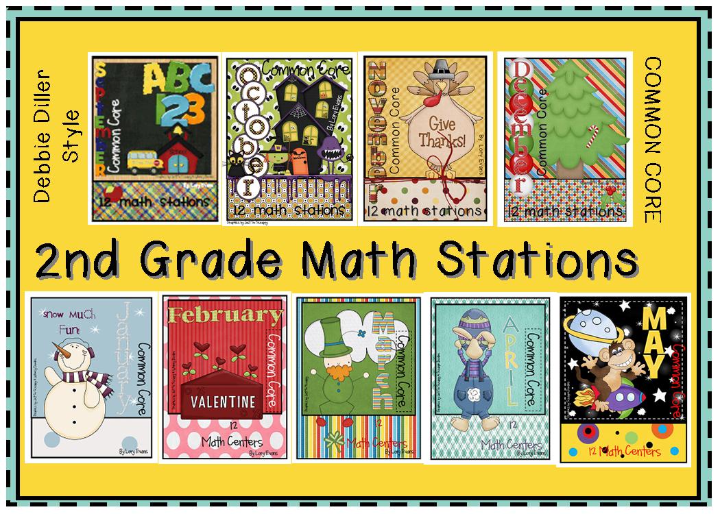 Lory s 2nd Grade Skills Grade 1 2 December Math Stations Lory s 2nd Grade Skills Grade 1 2 December Math Stations