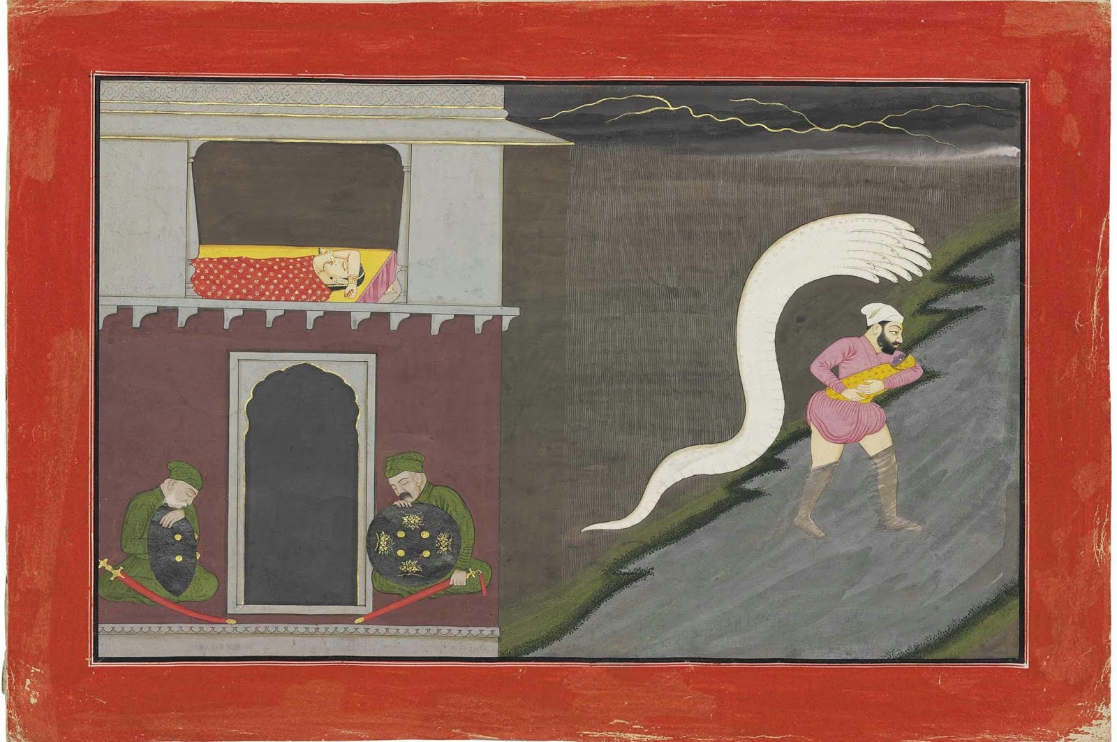 Atelier of india: Fattu and His large Guler Basohli Bhagavata purana