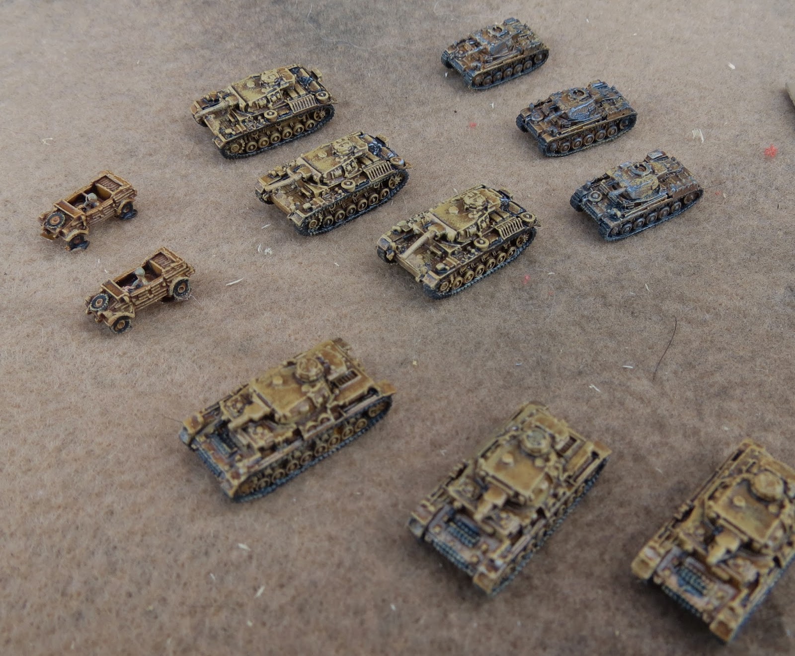 The Dog's Brush: WWII Micro Armor: North Africa