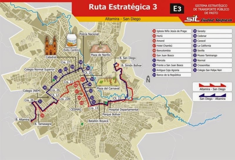 Recvi.Net: Rutas de Buses