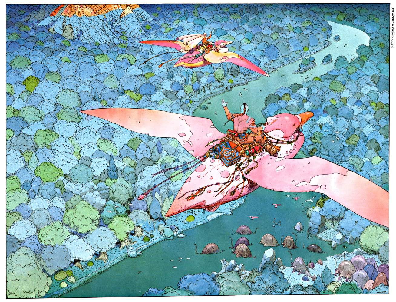 WELCOME TO HELL ~ by Glenn Walker: Moebius 1938-2012