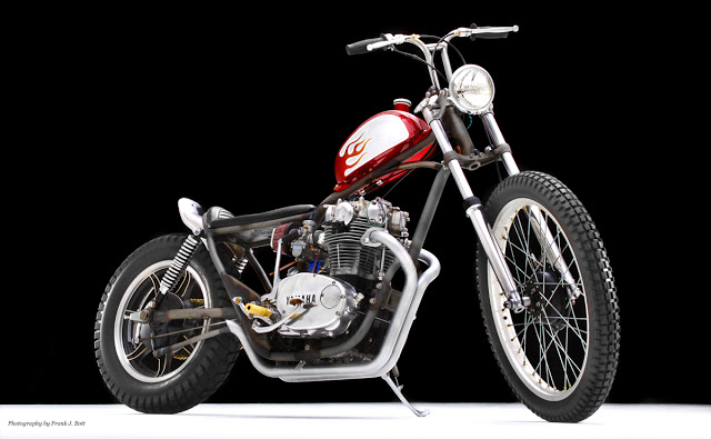 "Slight Hell" - Our Latest XS650 Build - Hughs Hand Built