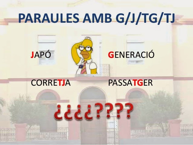 Cinquè, curs 2014-15: J/G, G/GU, TJ/TG