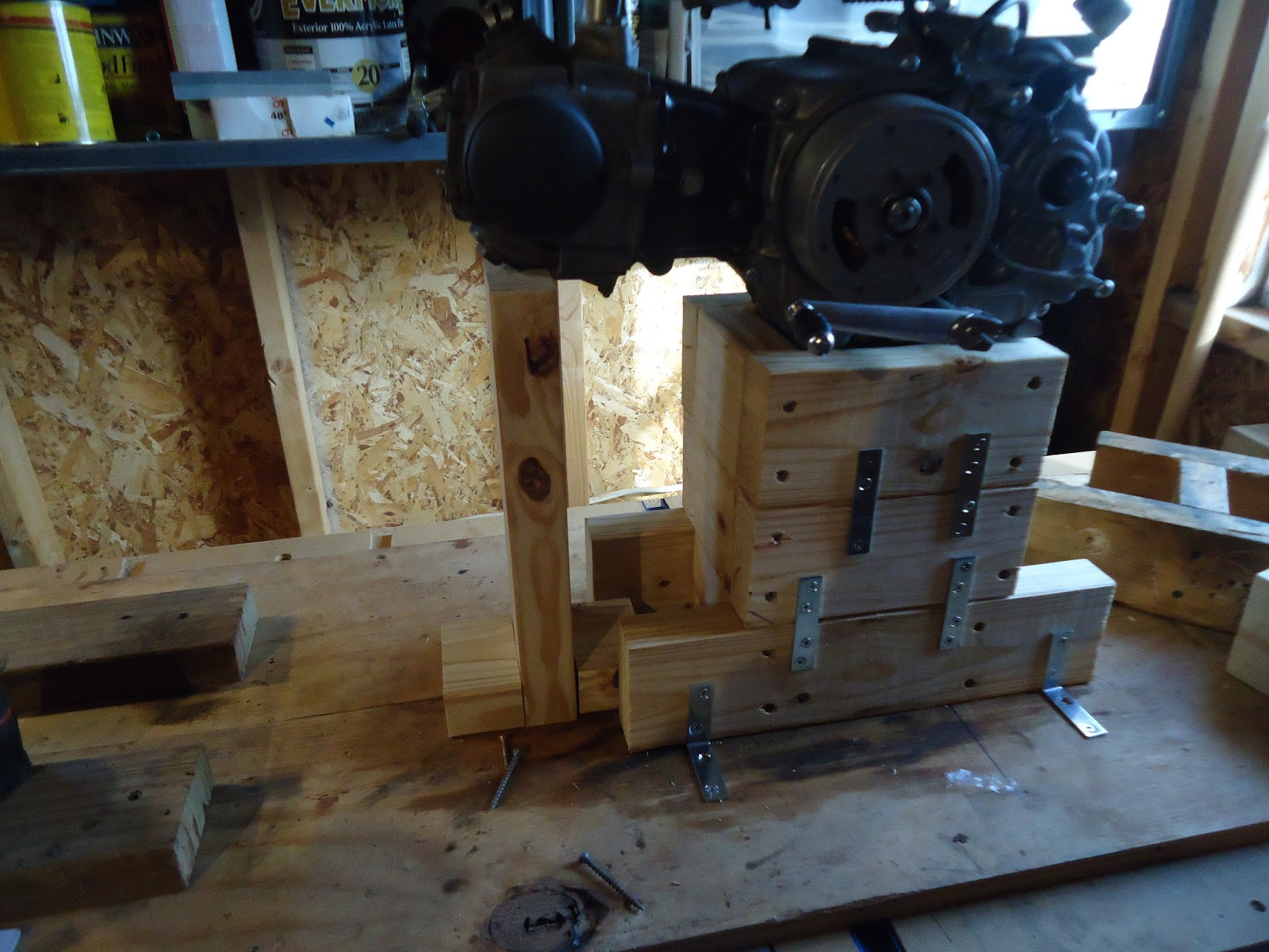 Best Woodworking Project: Build Motorcycle Work Stand Wooden Plans